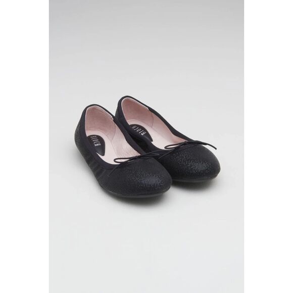 Bloch | Shoes | Bloch Girls Leda Ballet Flats Bg228 Black Shimmer Size ...